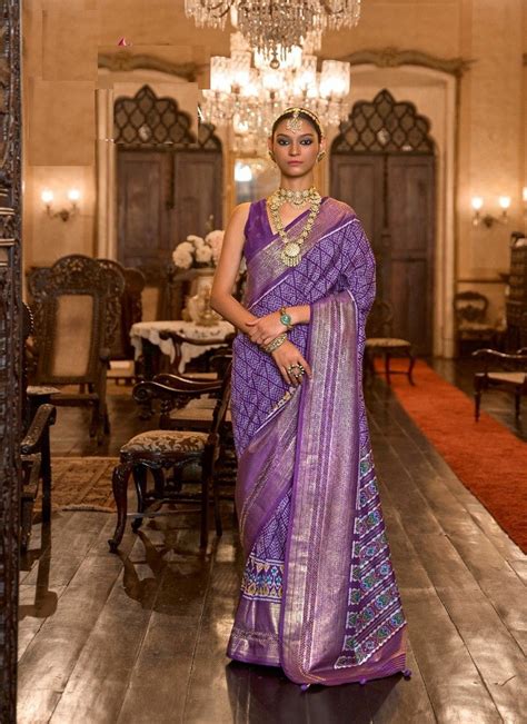 param patola by rewaa r 698 to 706 printed saree catalog the ethnic world