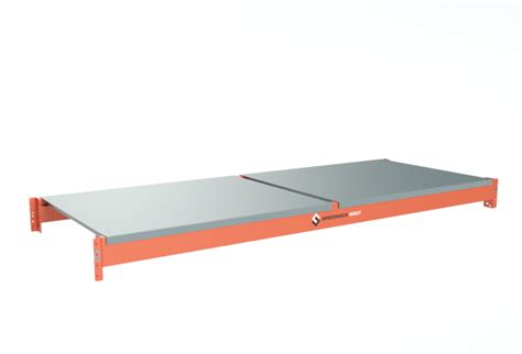 Solid Steel Pallet Rack Decking Speedrack West