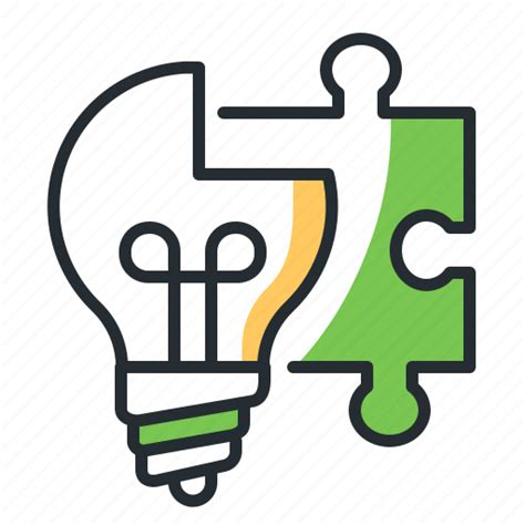 Idea Problem Solving Psychology Solution Icon