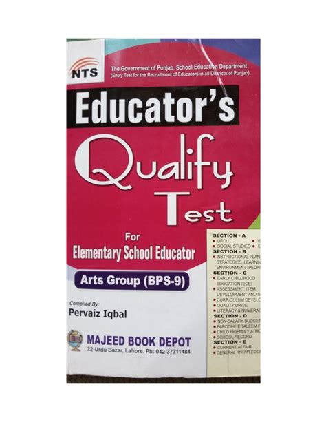 Qualified Ntspedagogy Portion Mathematical Statistics Prepared By