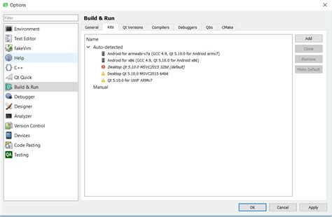 No Examplesprogram Is Getting Executed With Qt5100 Qt Forum
