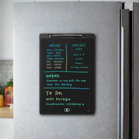Magnetic Dry Erase Board For Fridge 98”×67” Small Lcd Writing Tablet