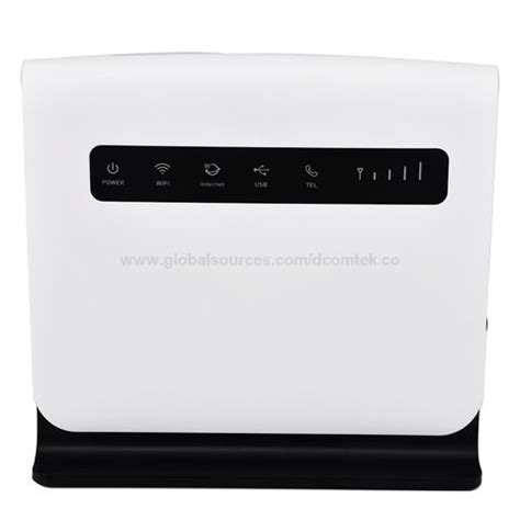 Buy Wholesale China Oem 4g Lte Mobile Wifi Hotspot Cpe Home Router With Sim Card Slot 4g To