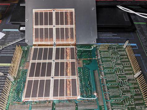 The Inside Of The Core Memory Module Of A Plc2 If Anyones Interested