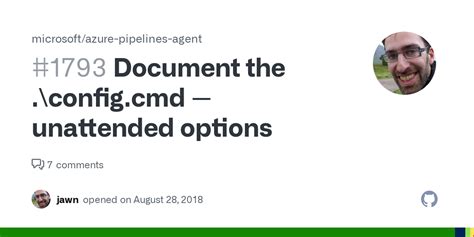 Document The Config Cmd Unattended Options Issue 1793