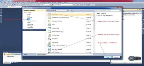 Establishing Database Connection Between Mssql And Asp Net