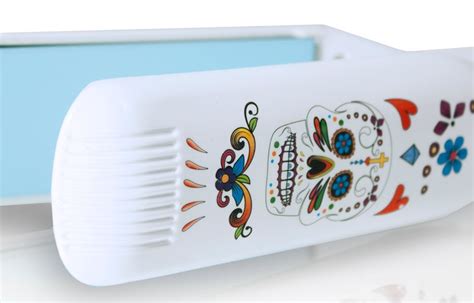 Glambo Bio Ionic One Pass Sugar Skull Flat Iron
