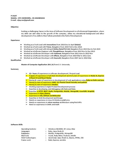 Pvijay React Js Pdf Ruby On Rails Databases
