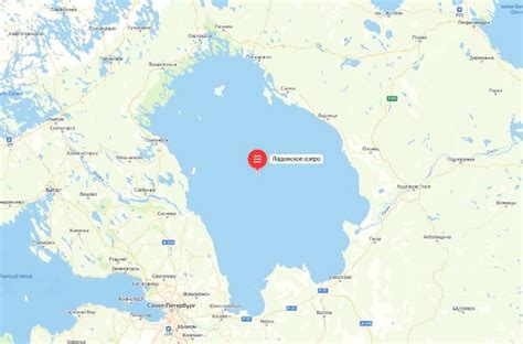 Ладожское озеро на карте России мира контурной где находится