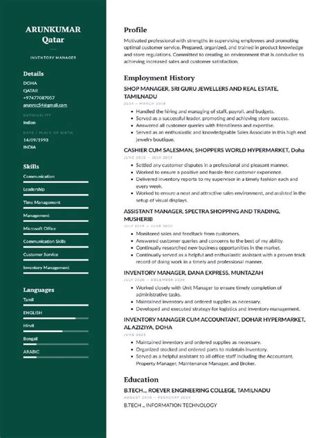 Arun Kumar Resume Pdf