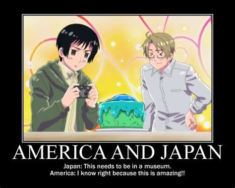 America And Japan Motivational Poster By Mitchie98 On Deviantart