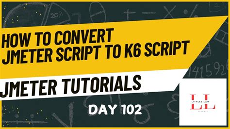 How To Convert Jmeter Script To K6 Script In Simple Steps Jmeter K6