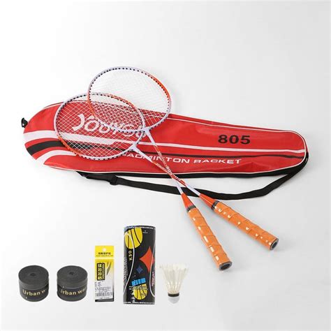 굿플레이 배드민턴 라켓 2p세트 오렌지 셔틀콕 홈플러스 택배배송