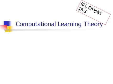 Ppt Computational Learning Theory Powerpoint Presentation Free Download Id6111513 Atelier