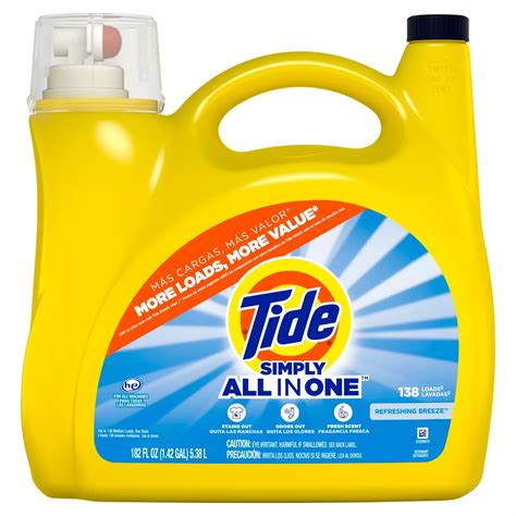 Tide Simply Clean All In One 138 Loads Refreshing Breeze Shop
