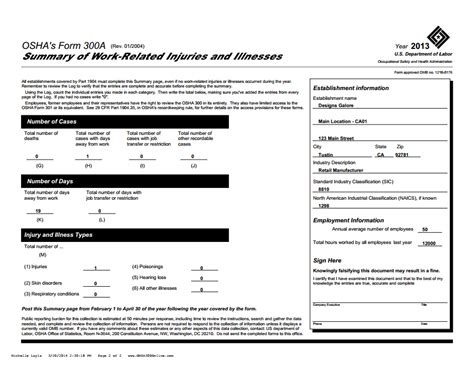 Osha300online Sample Screenshots For Osha 300 Log Management Osha300online Sample Screenshots For Osha 300 Log Management