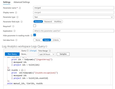 Advanced Azure Workbooks Parameters As Datasets Cloud Systems