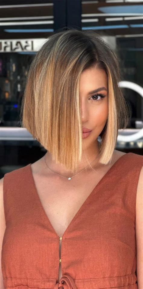Creative Inspirations For Bob Haircut Styles Sleek Graduated Blunt Bob