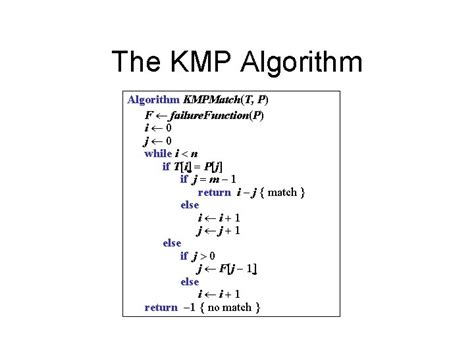 Text Processing Pattern Matching Pattern Matching Algorithms Brute