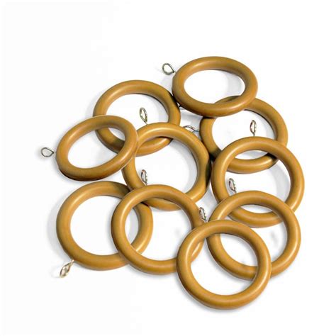 Wooden Curtain Rings Uk Buy Curtain Pole And Rod Rings Online