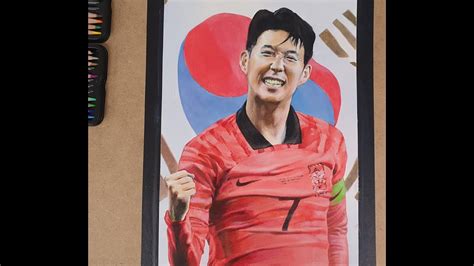 손흥민 그림2022 월드컵 Youtube