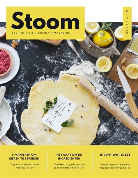 Gratis En Aanpasbare Magazine Sjablonen Canva