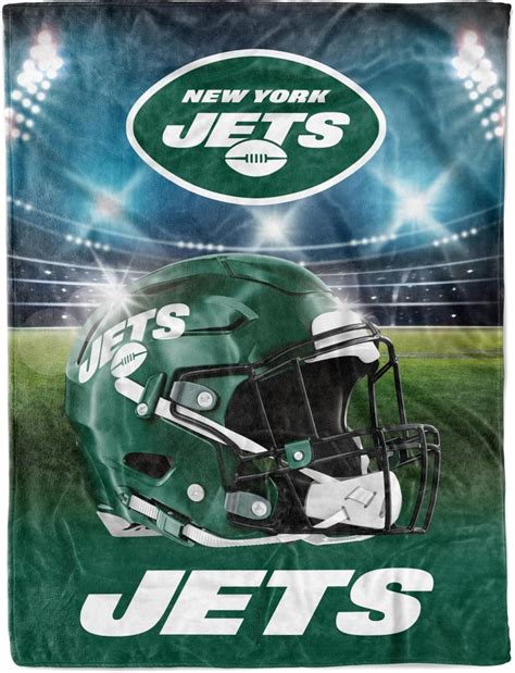 New York Jets 60 X 80 Stadium Lights Blanket Sports