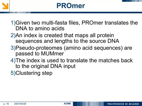 Fast Algorithms For Large Scale Genome Alignment And Comparison Ppt