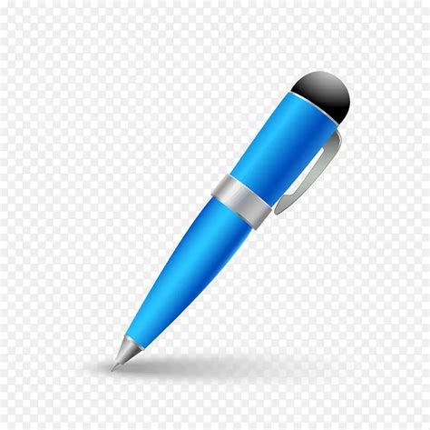 手绘卡通蓝色签字笔png图片素材下载 图片编号8057559 Png素材网