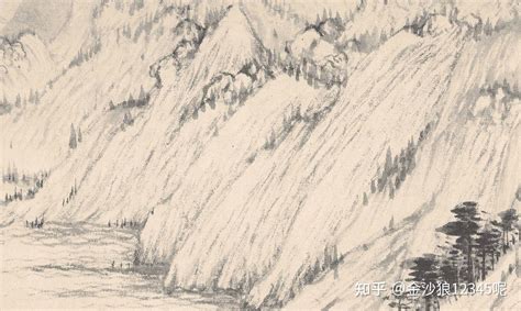 中国画鉴赏之富春山居图 知乎