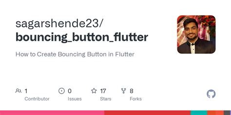 Github Sagarshende23bouncingbuttonflutter How To Create Bouncing Button In Flutter