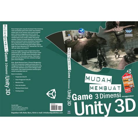 Jual Buku Mudah Membuat Game 3 Dimensi Menggunakan Unity 3d Wahana