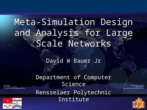 ppt meta simulation design and analysis for large scale networks