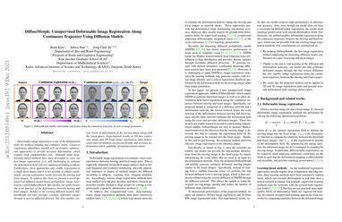 DiffuseMorph Unsupervised Deformable Image Registration Using