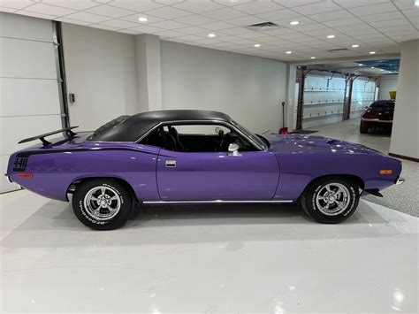 1973 Plymouth Barracuda Purple Fabricante Plymouth Planetcarsz