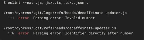 Eslintignore Git Files · Issue 6843 · Cypress Iocypress · Github