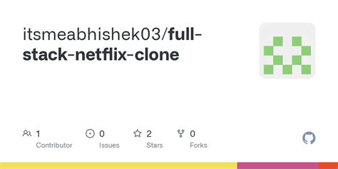 Github Itsmeabhishek03full Stack Netflix Clone