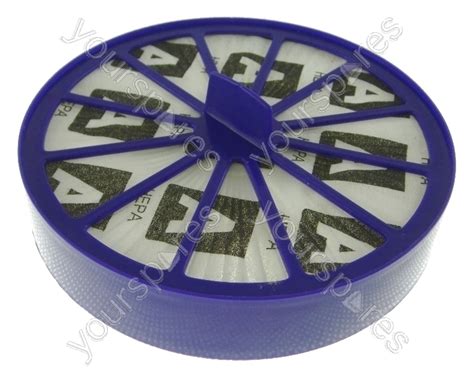 Dyson Dc07 Allergy Blue Turquoise Dc07 14 Hepa Post Motor Vacuum Cleaner Filter Quafil219 By Ufixt