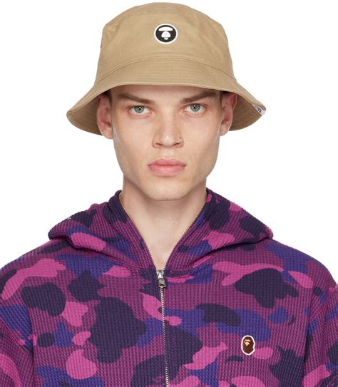 Aape By A Bathing Ape 驼色渔夫帽 Ssense