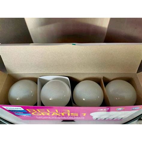 Jual Lampu Led Philips Paket Watt Gratis Multypack