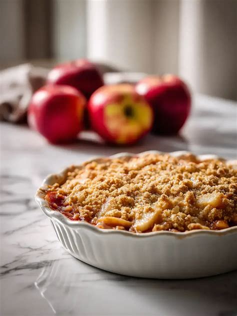 Classic Apple Crisp With Oat Topping 75 Min