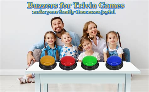 Amazon Pack Buzzers For Trivia Games Game Show Buzzers Buttons