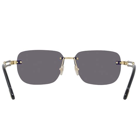 포스텐 선글라스 블랙 렉탱귤러형 Fred Paris