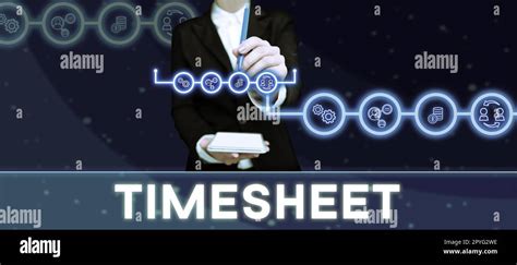 Inspiration Showing Sign Timesheet Business Overview Graphical