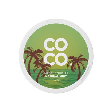 Coco Natural Mint Nicotine Pouches Aus Kokosfasern Snushuseu