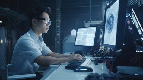 아시아 엔지니어와 공장 내 3d 렌더링 사이보그의 협업 독특한 혼합 3d 공장 배경 아시아 배경 정비공 배경 이미지 Hd 3d 공장 아시아 정비공 배경 사진