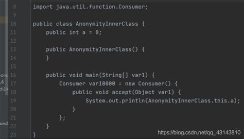 匿名内部类成员变量、局部变量、全局变量的区别及为什么要加finaljava 全局变量在匿名类的对象的方法中的作用 Csdn博客