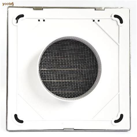 จุดประเทศไทยgflow ฝาครอบช่องระบายอากาศ ท่อหลัง Ø 5 G มีเกร็ด สี Silver หัวจ่ายระบายอากาศ