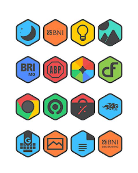 Hexadark Hexa Icon Pack For Android Download