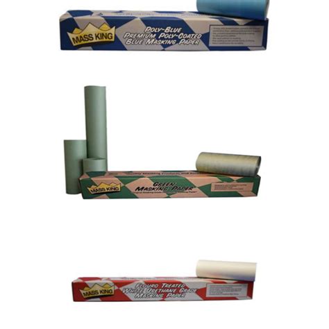 Mass King Masking And Foam Paper Ideal For Auto Body Work